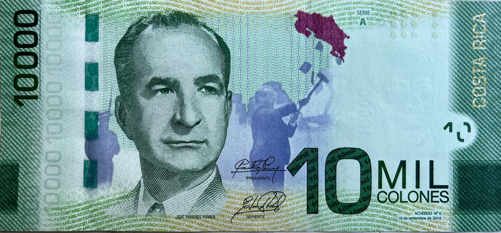 Living the “Pura Vida”: Costa Rica’s 10000 Colónes Note – The Paper ...